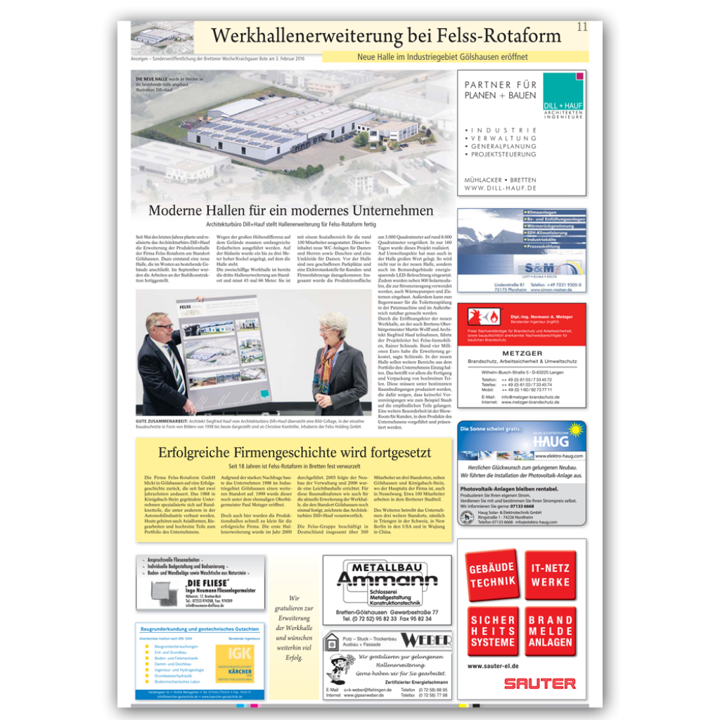 FELSS-ROTAFORM IN BRETTENER WOCHE › dill-hauf.de